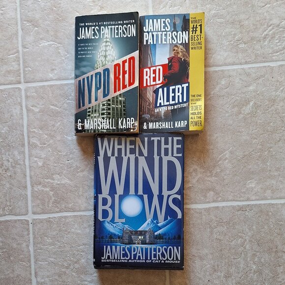 Other | James Patterson Books Set Of 3 | Poshmark